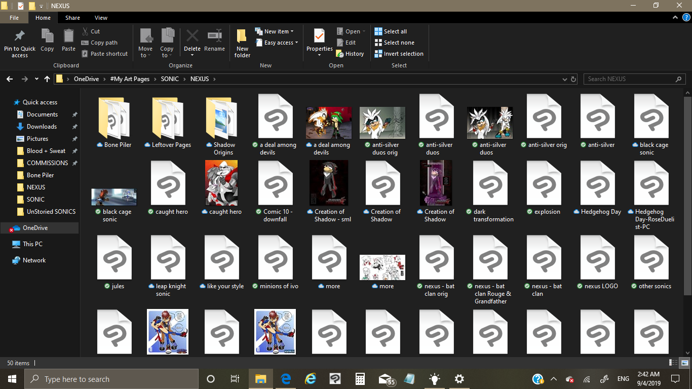 Need Help Restoring the Thumbnail View of My Art Program's Files ...