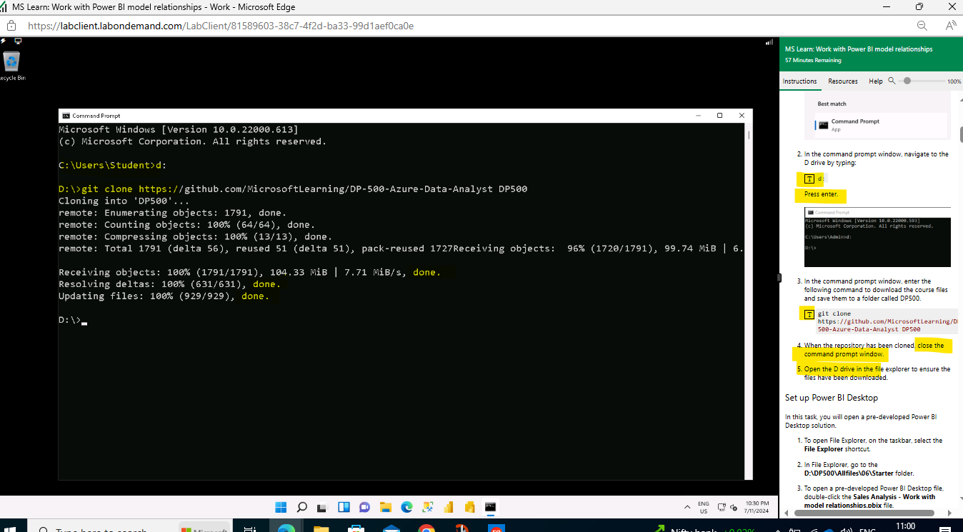 Power BI Data Analyst Learning Path: Work with Power BI model ...