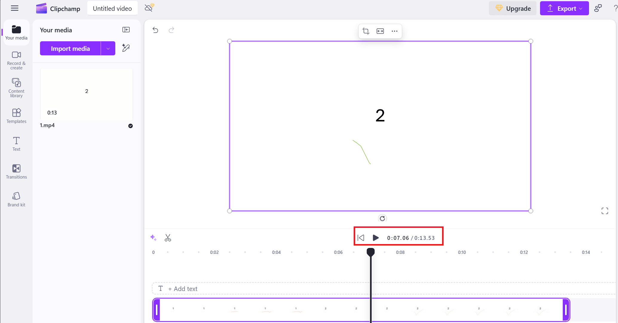 Show centiseconds in Clipchamp editor - Microsoft Q&A