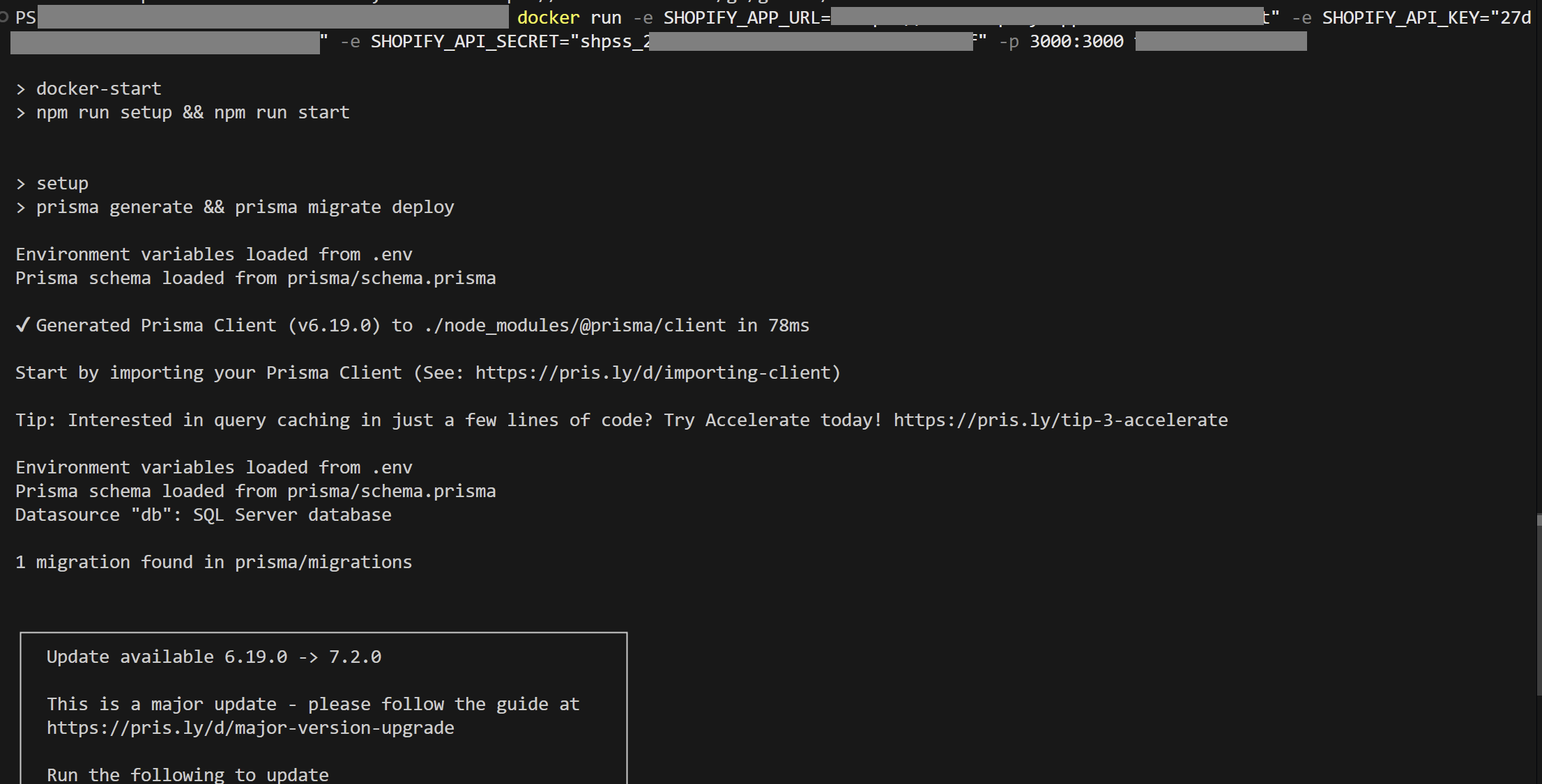 How to troubleshoot Shopify app Docker container start up failure ...