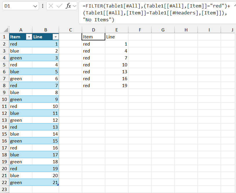 Trying to get the Table Header in the formula. - Microsoft Q&A