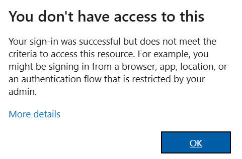 Unable to perform az login. - Microsoft Q&A