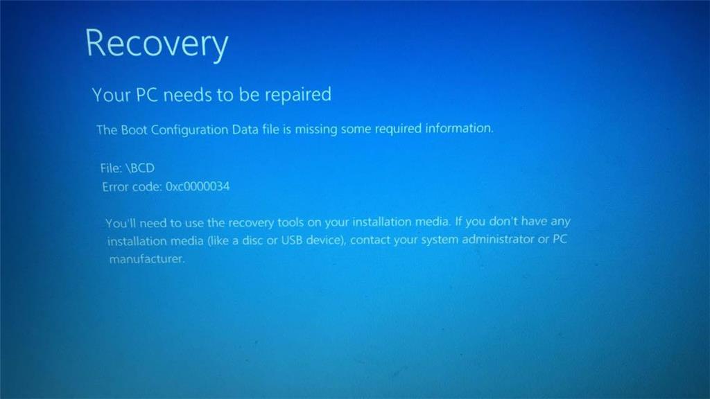Windows 8.1 | Error code 0x0000034 - Microsoft Q&A