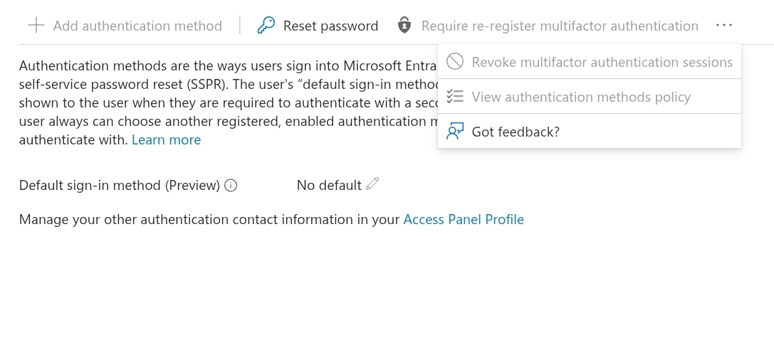 When asked to approve sign in by typing in the code given, the prompt ...