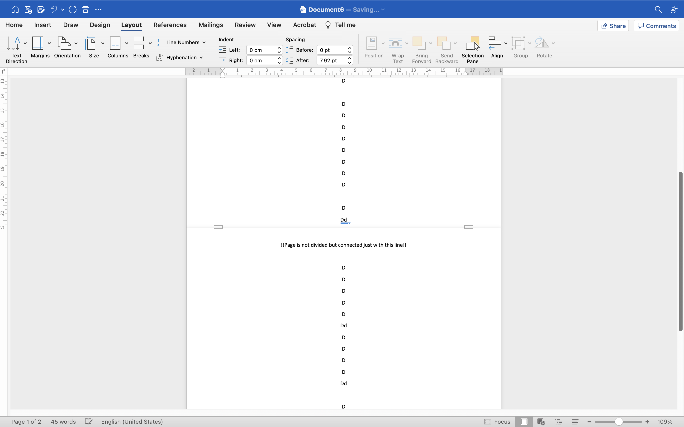 Margin and Page Error - Microsoft Q&A