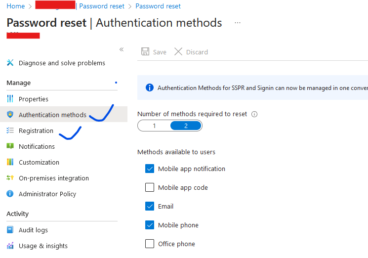 Keep poup “More information required" for every sign in on 365 Admin ...