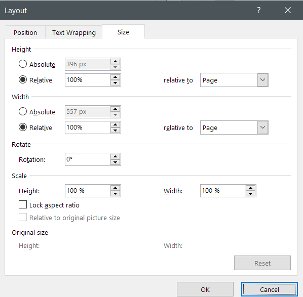 Relative width of a shape does not work if shape has vertical text direction - Microsoft Q&A