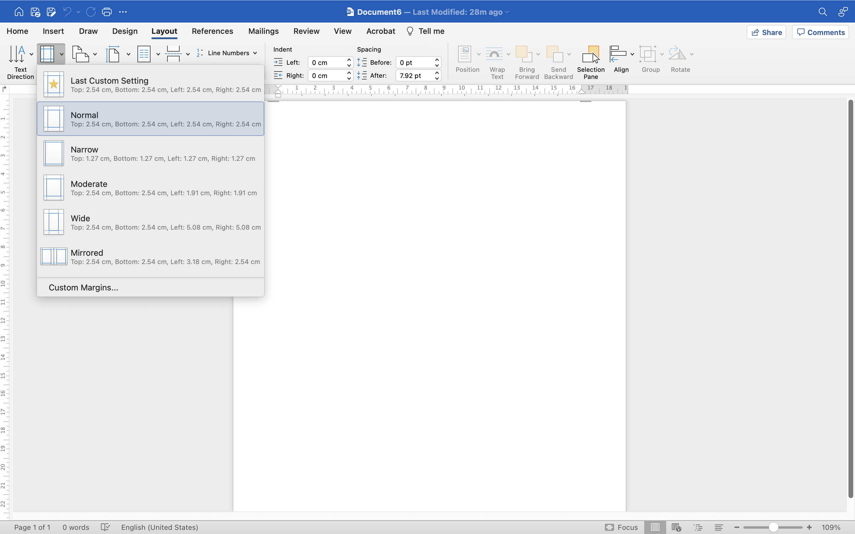 Margin and Page Error - Microsoft Q&A