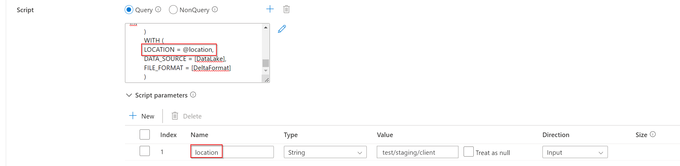 Azure Synapse - Script parameter for External Table Location ... Azure Synapse - Script parameter for External Table Location ...