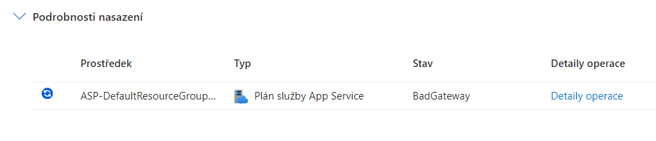 How to solve BadGateway state while deploying FunctionApp in Azure - Microsoft Q&A
