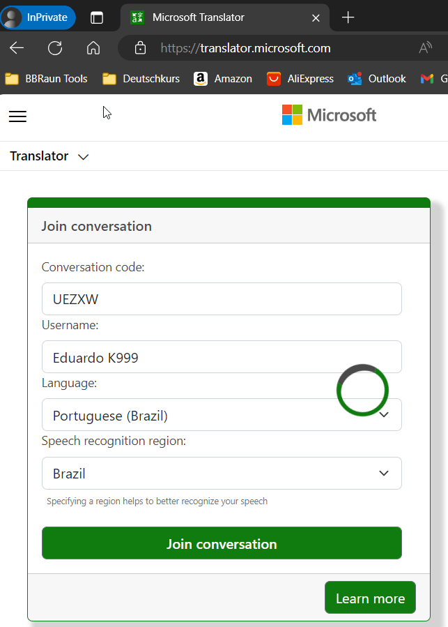 Windows Bing translator is not working - Microsoft Q&A