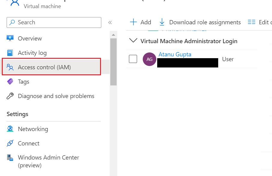 Azure Ad Login To Windows 2019 Datacenter Vm Via Bastion Failing Microsoft Qanda