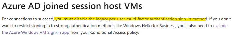 Aad Auth To Azure Vm Failing For Specific Users Only Microsoft Qanda