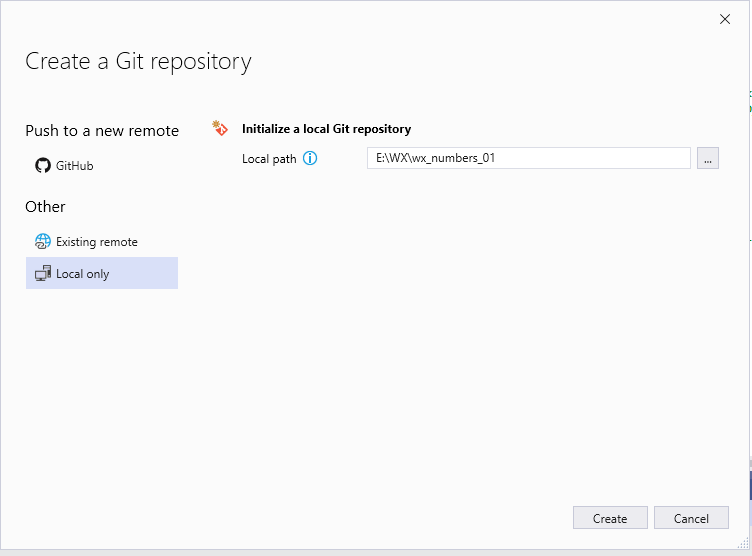 Starting Git with VS 2219 - Microsoft Q&A