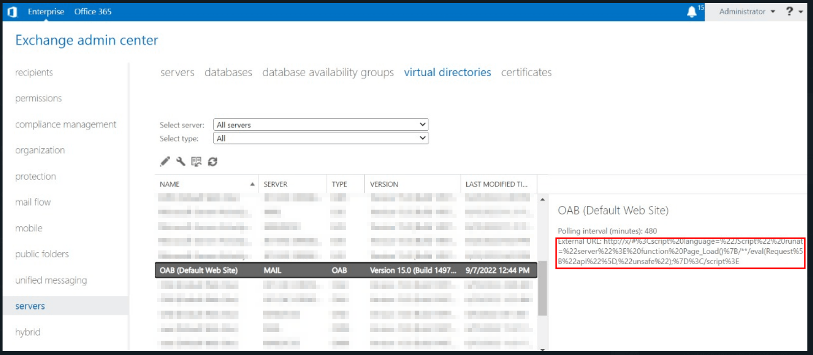 Microsoft Exchange 2013 Server OAB URL issue - Microsoft Q&A