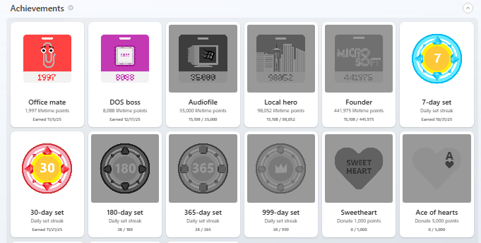 How to earn 7 days streak badge - Microsoft Q&A
