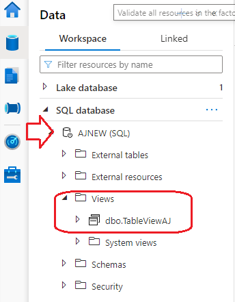 Creating a view on lake databse tables in synapse - Microsoft Q&A
