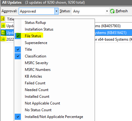 wsus server can't download 2019 updates while can download 2012 updates ...