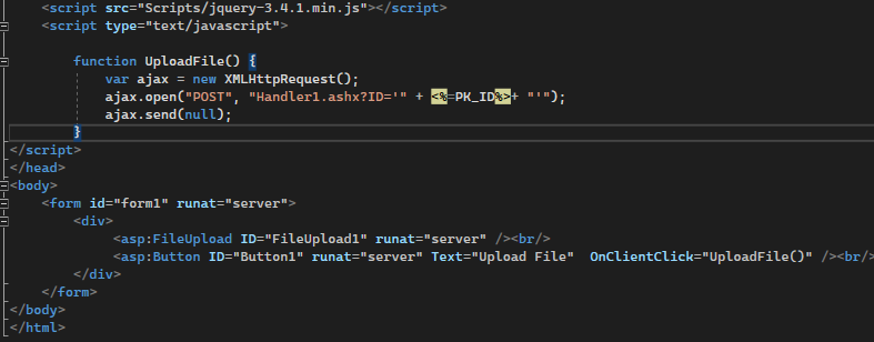 How To Send Querystring Value Via Ajax Call To Handler Page Microsoft Qanda 8502