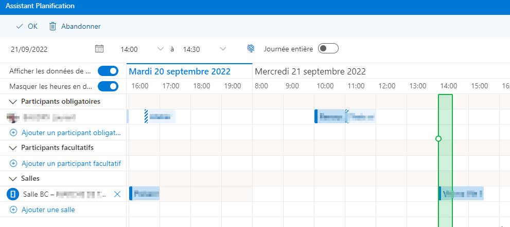 Room Finder - Availability - TimeZone - Hybrid - Microsoft Q&A