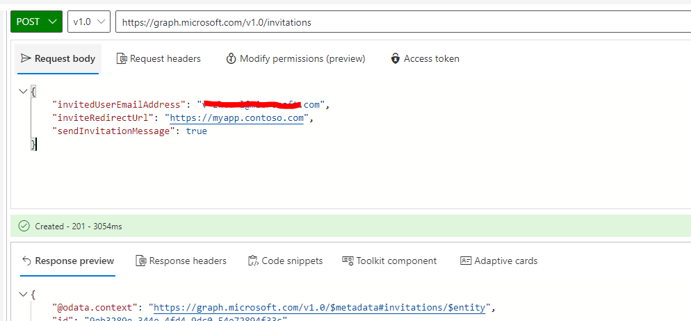 Graph Api Invitations Do Not Come To The Mail Microsoft Qanda 1418