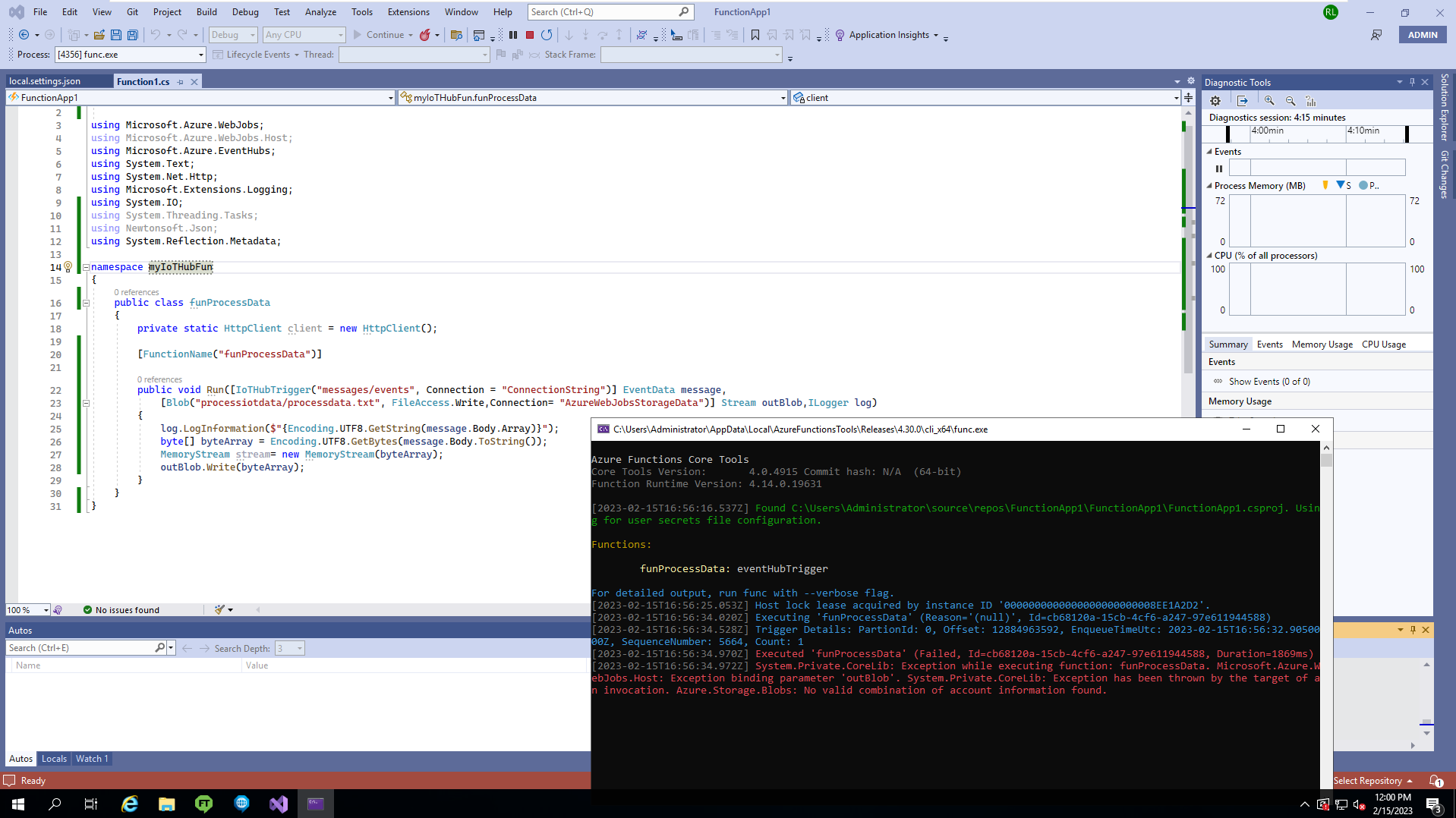 Iot Hub Use Iot Trigger To Convert Avro Message To Readable Blob Storage Microsoft Qanda