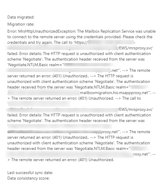 VERY URGENT - Migration Batches getting failed, unable to re-run HCW fails at "Validating Hybrid ...
