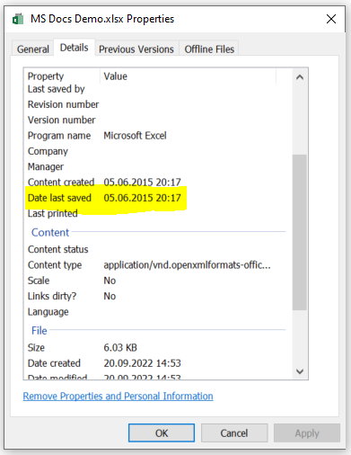 Rename based on the last save date - Microsoft Q&A