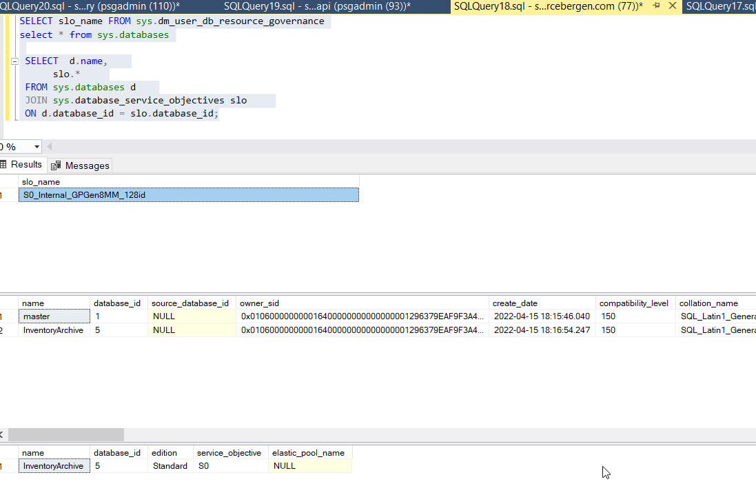 How To Query Slo Of Serverless Databases Using T Sql Microsoft Qanda 6423