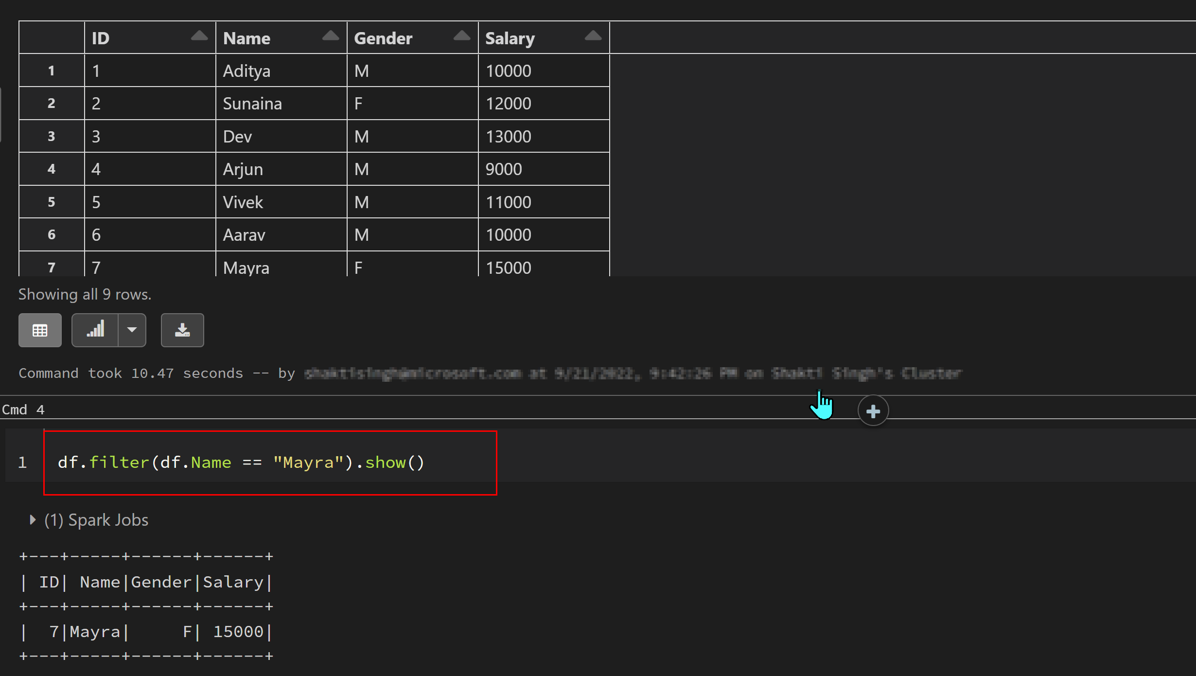 Filter Condition In Databricks Microsoft Qanda