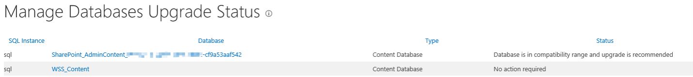 Update database in SharePoint 2019 - Microsoft Q&A