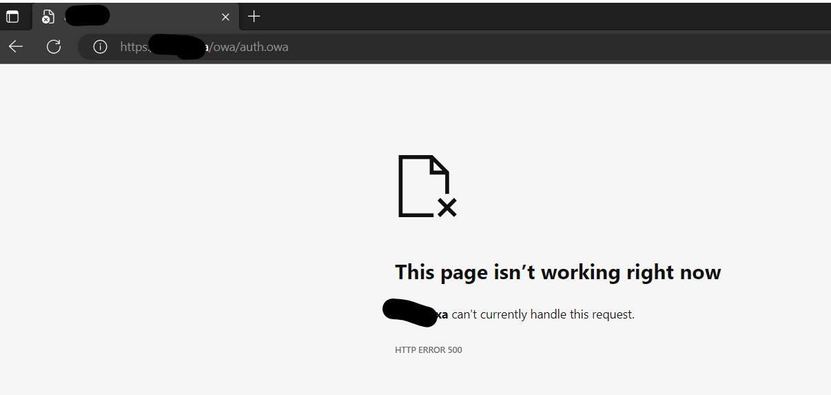 Admin accounts cannot access ECP, Exchange 2019 CU12 - Microsoft Q&A