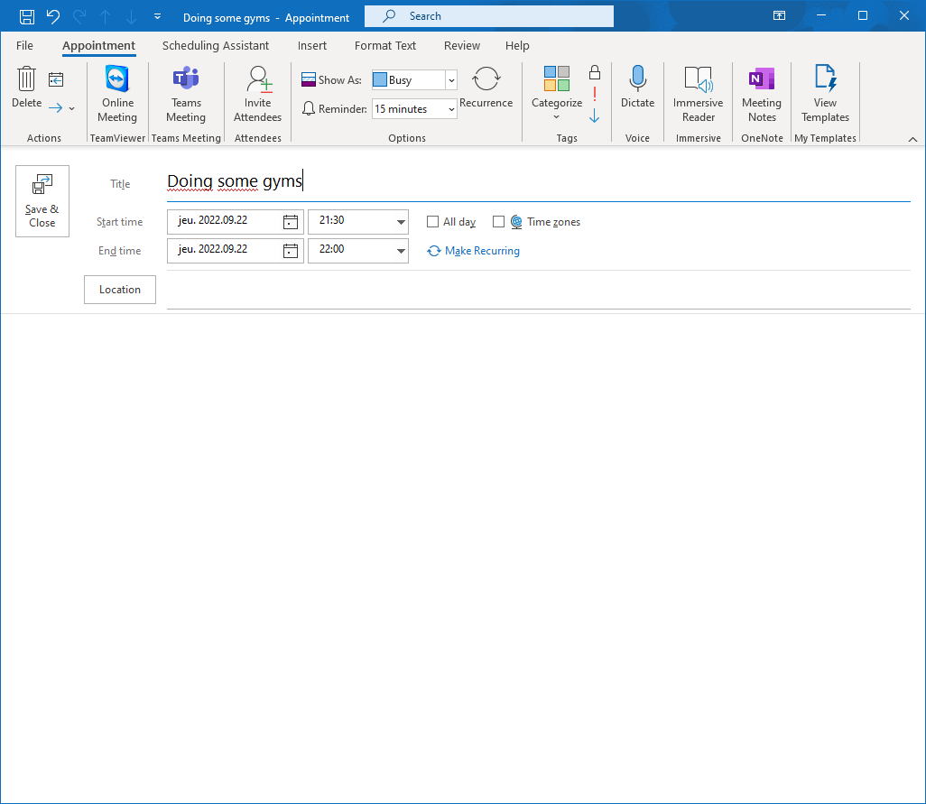 Make Outlook desktop app show the associated mailbox to Contact, Task ...
