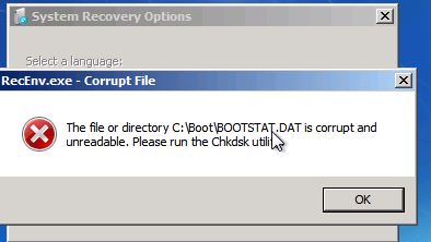 Bootstat.dat is corrupt and unreadable in Hyper-V - Microsoft Q&A
