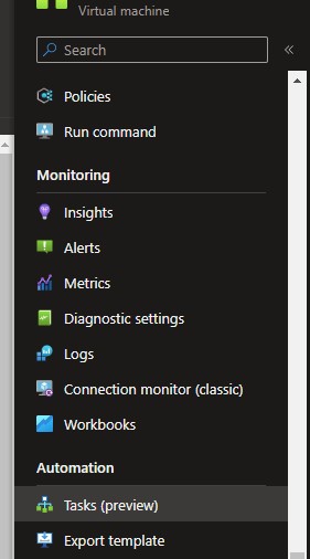 How to reauthenticate Azure VM tasks (preview) - Microsoft Q&A