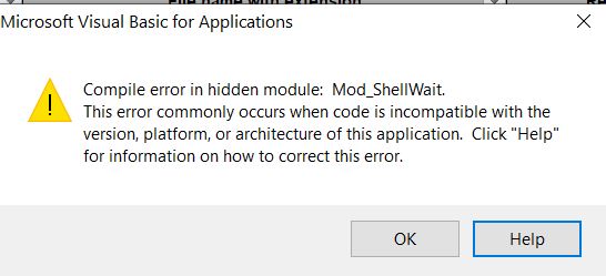 MS Visual Basic function - unable to open in Excel file - Microsoft Q&A MS Visual Basic function - unable to open in Excel file - Microsoft Q&A