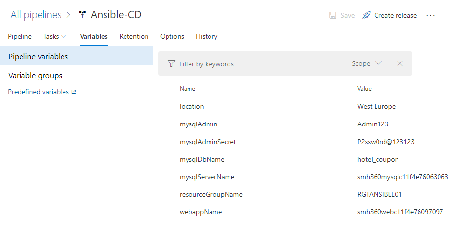 not able to run ansible playbook form devops CD pipeline to remote VM created in Azure Portal ...