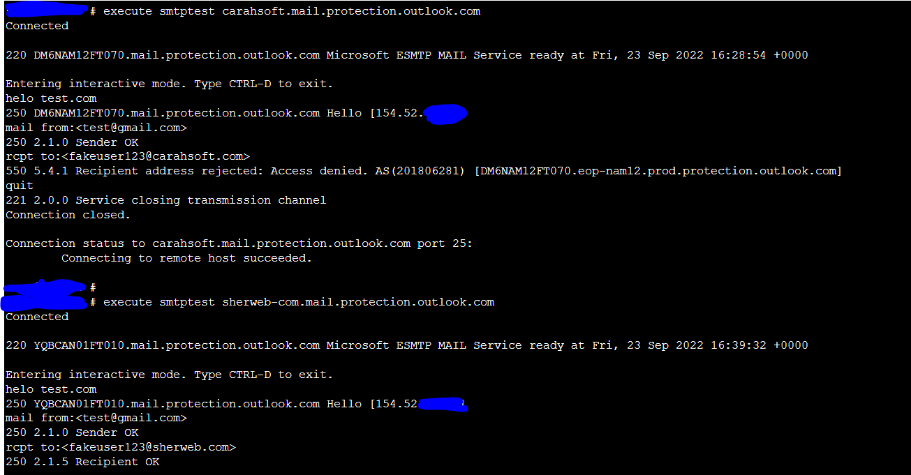Weird behavior of Exchange Online for none-existing email address ...