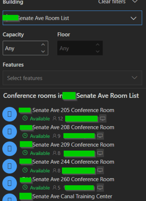 Rooms not Showing in Room Finder on First attempt in Outlook Client ...