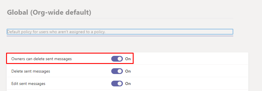 unable to delete teams messages - Microsoft Q&A