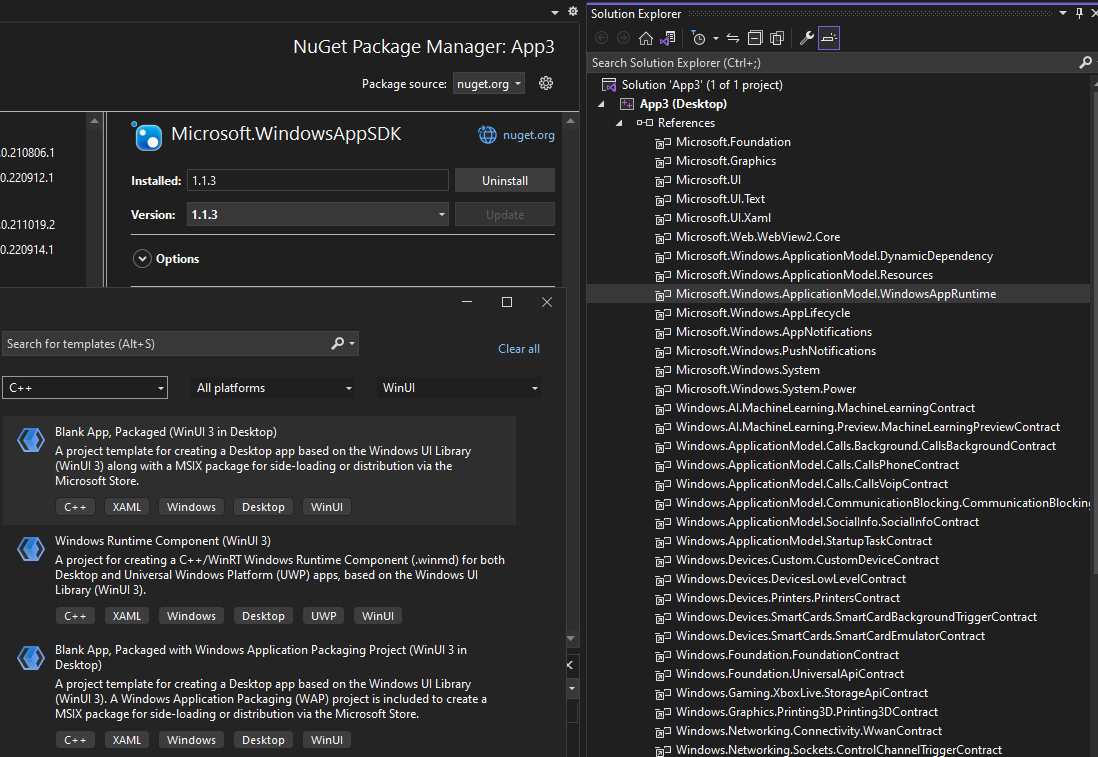 Project References In A Winui 3 C Project Microsoft Qanda