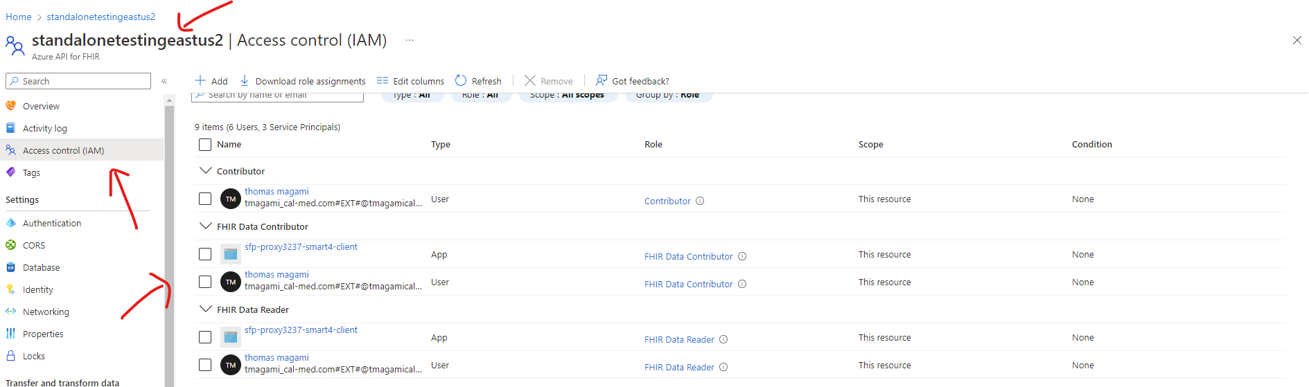 Azure Fhir Proxy Using Postman 401 Authentication Failed Microsoft Qanda
