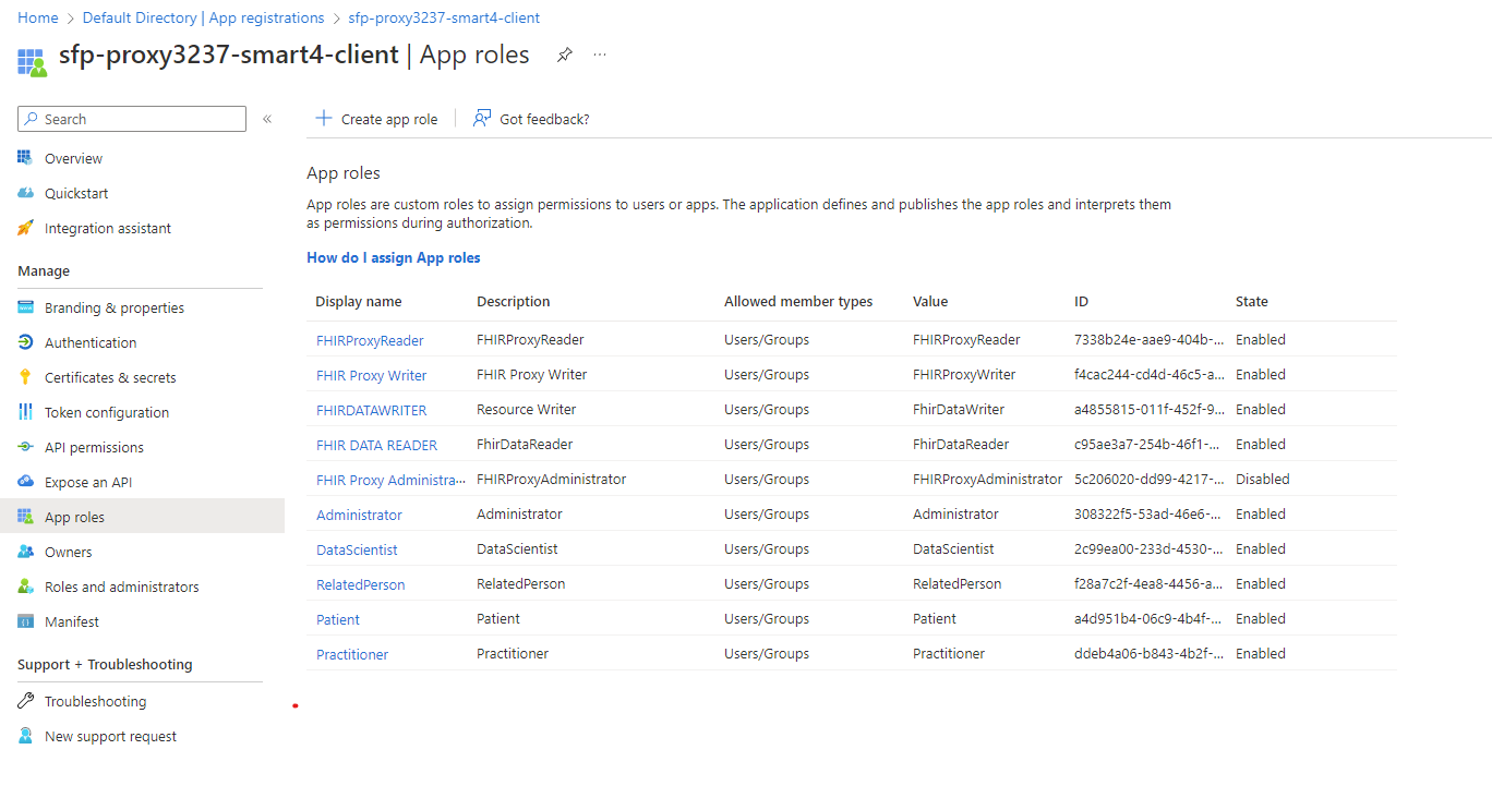 Azure Fhir Proxy Using Postman 401 Authentication Failed Microsoft Qanda