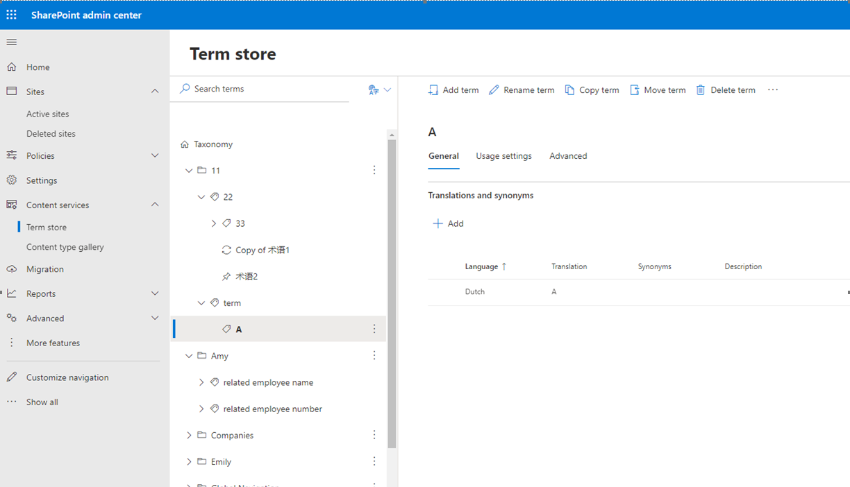 SharePoint Online metadata set up - Microsoft Q&A