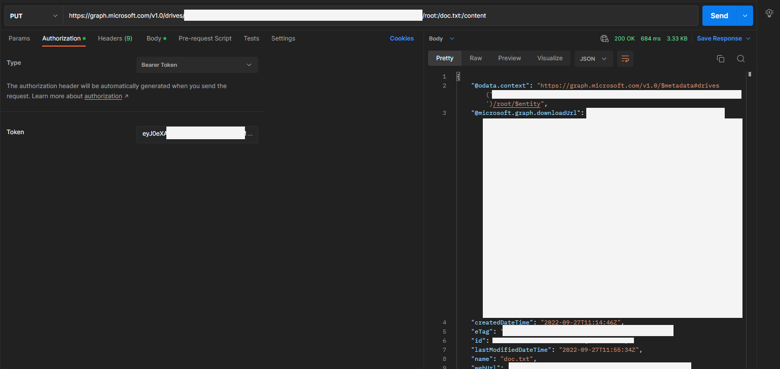 Microsoft Graph Api Upload File And Invalidrequest Microsoft Qanda
