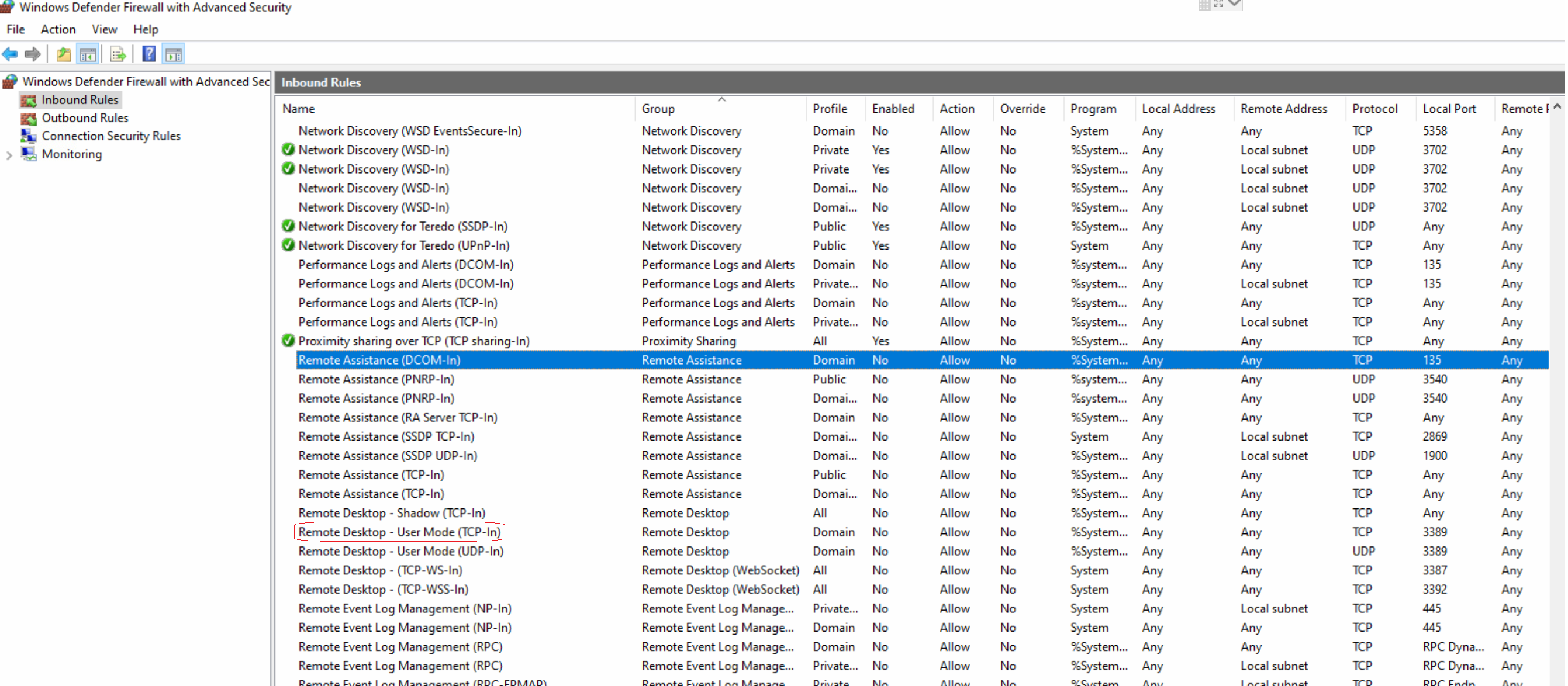 How To Enable Built In Firewall Rules Using Intune Microsoft Qanda