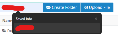 How to get the "Saved Info" Tab back - Microsoft Q&A