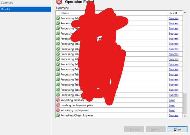 Deploy Database From Microsoft Sql Server To Azura Error Microsoft Qanda