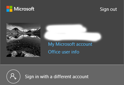 Sign in with a different Microsoft Account - Microsoft Q&A