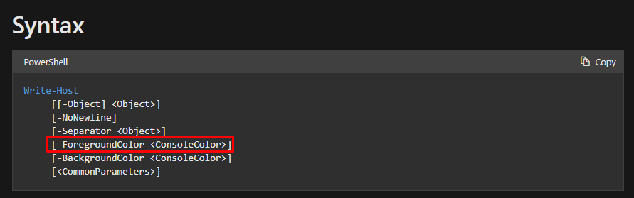 Write Output Is Not Working With Colour Microsoft Qanda
